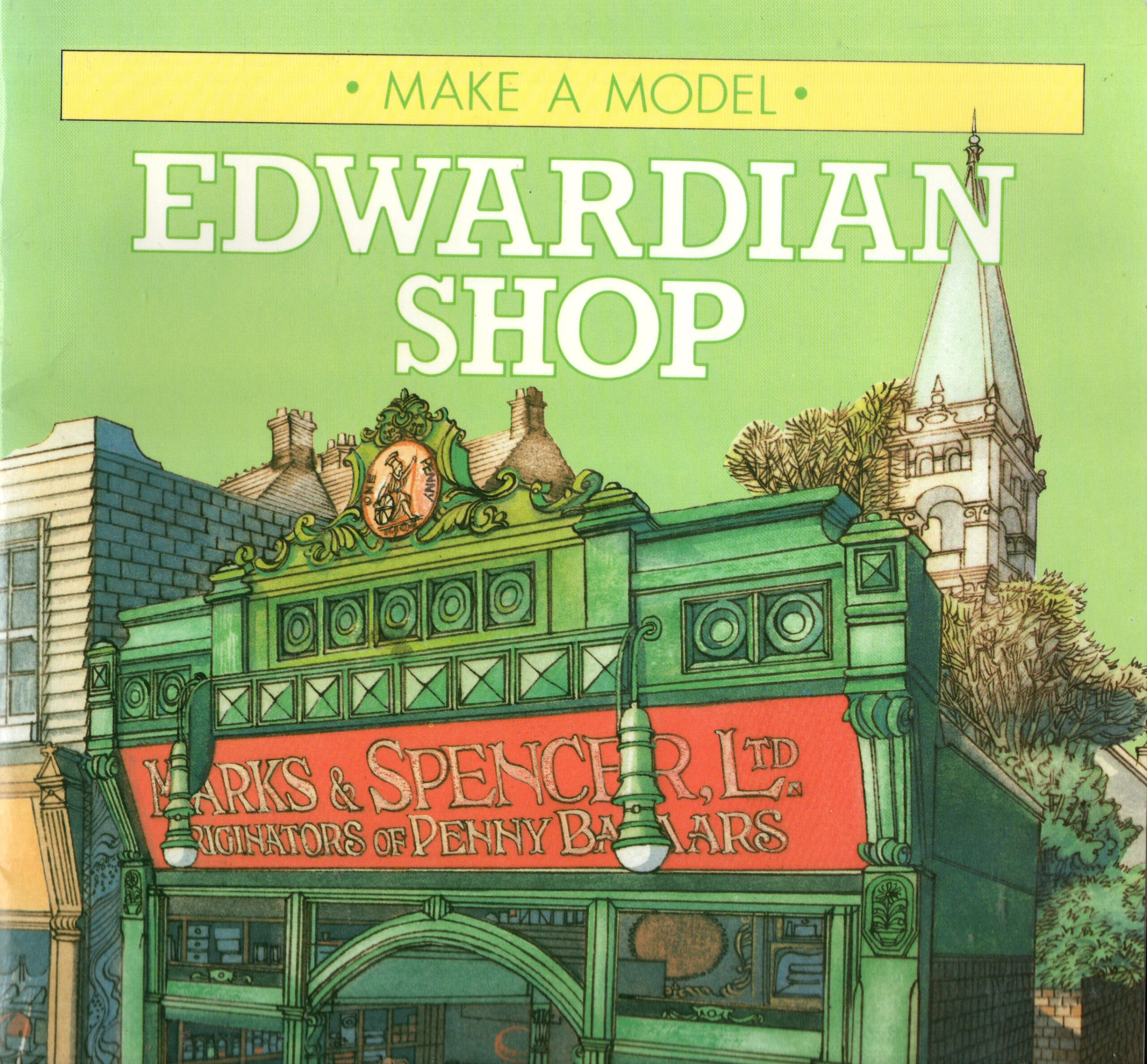 Edwardian shop - Make a model - Reis-boek.nl
